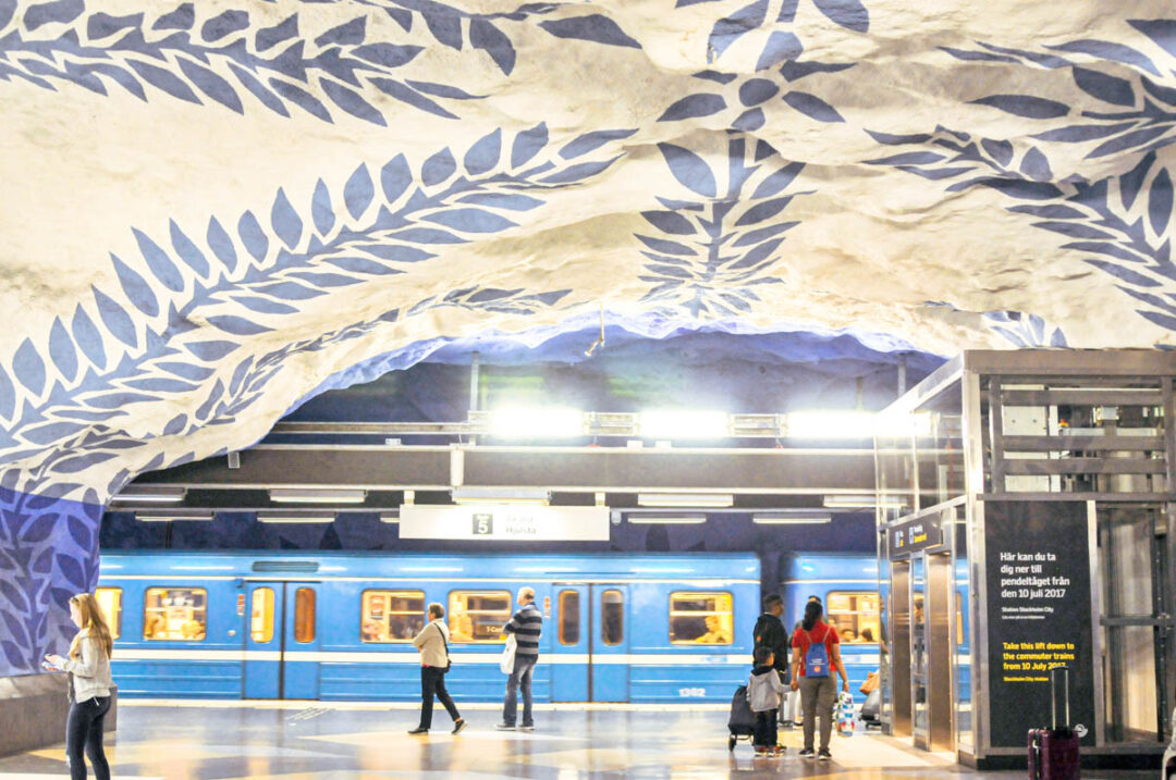 A Guide to Stockholm Subway Art: a Self-Guided Tour - Pictures & Words