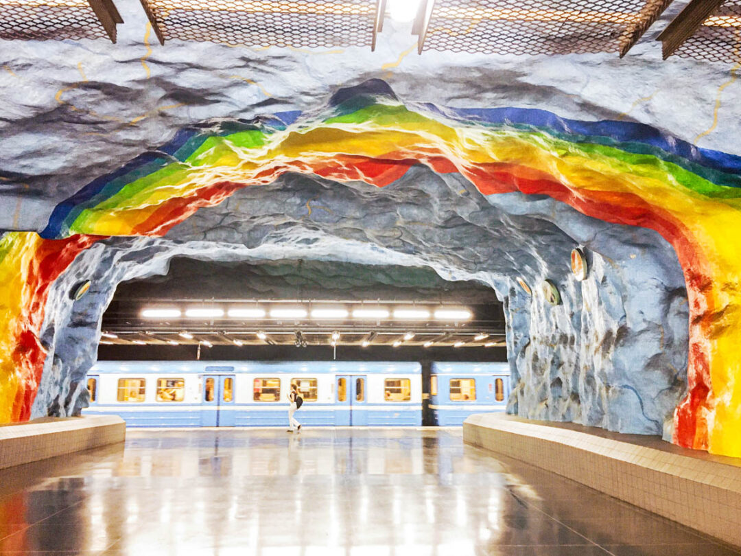 A Guide to Stockholm Subway Art: a Self-Guided Tour - Pictures & Words
